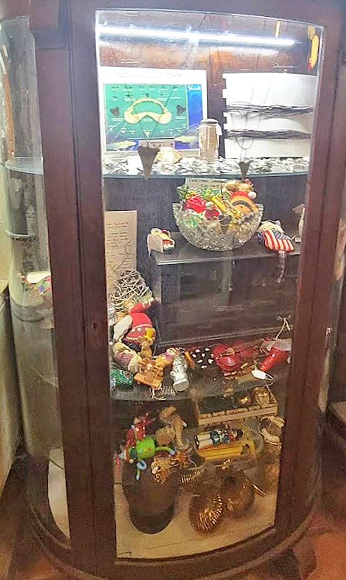 Childhood nostalgia meets historical artifacts in this charming display case &ndash; treasures that spark joy across generations of collectors and dreamers.