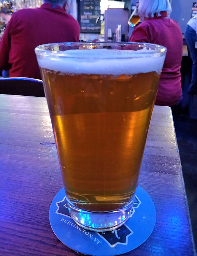 Beer: Liquid amber sunshine in a glass, topped with a cloud of foam that whispers, "Take your time."