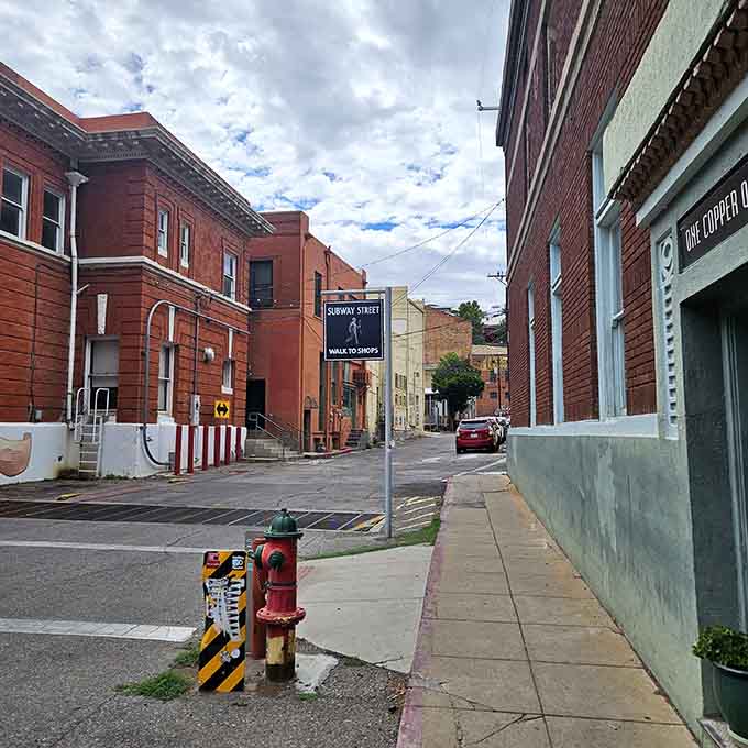 The hillside community rises in terraced layers, with homes perched at angles that make you wonder about the delivery drivers who navigate these steep, winding roads daily.