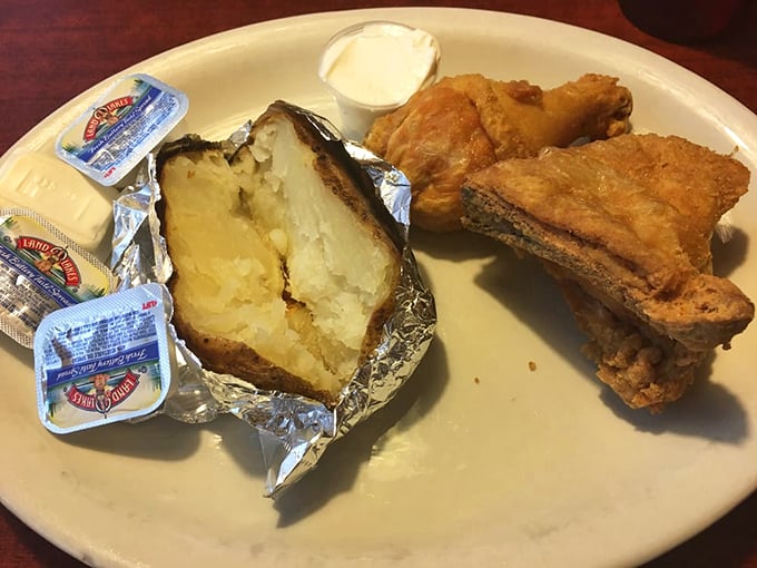 Crispy on the outside, juicy on the inside. This broasted chicken is so good, you'll want to start a fan club for it.