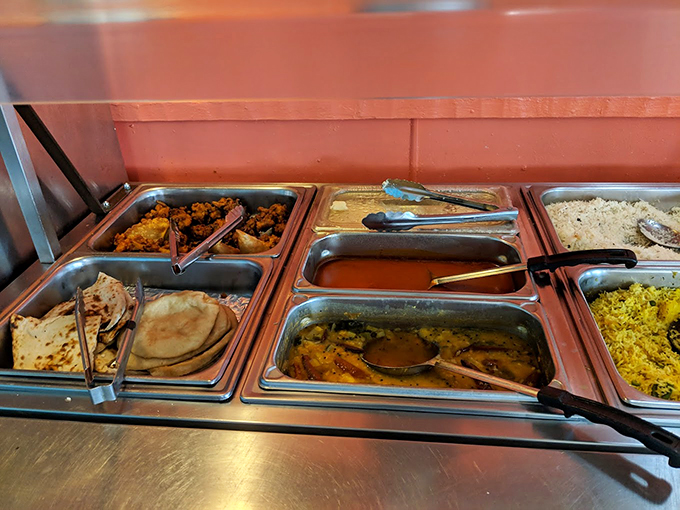 Decisions, decisions! Tandoor's buffet is where diet plans come to die and food comas are born. Pace yourself, folks!