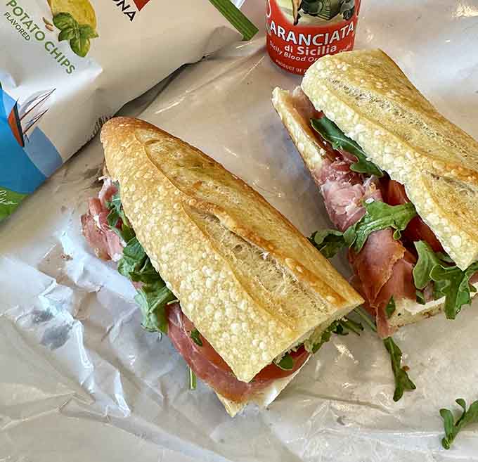 Pressed panini perfection with layers of Italian meats and fresh arugula, because sometimes a sandwich is really all you need in life.