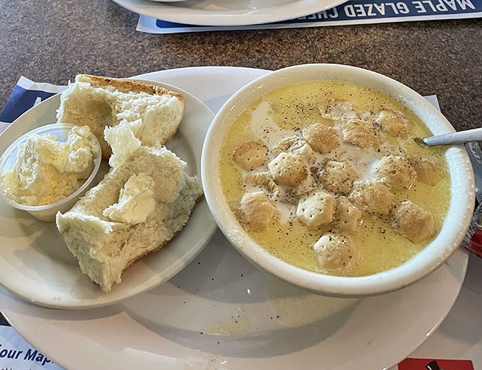 A bowl of seafood chowder so good it might make you wish for more cold Maine days just so you'd have an excuse to order it.
