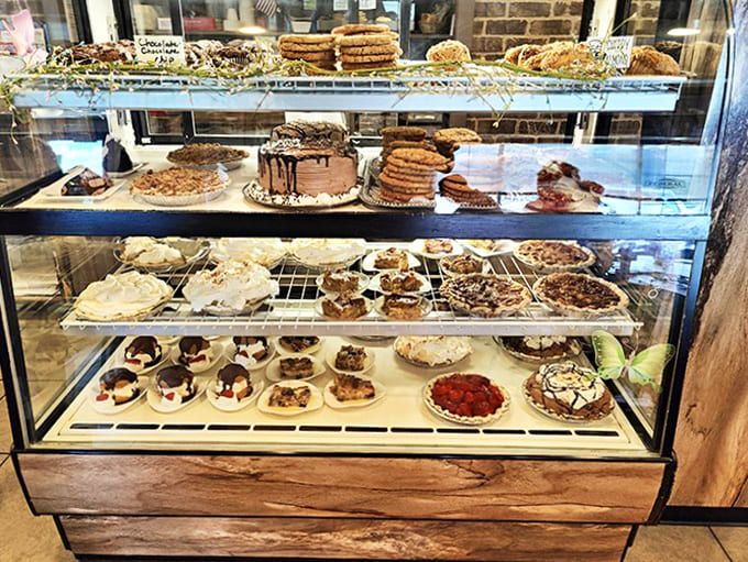 The dessert case: Where willpower goes to die a glorious, sugar-dusted death worth every delicious calorie.
