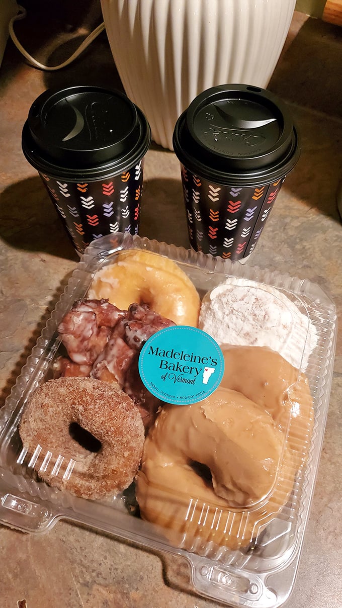Coffee and donuts &ndash; a love story older than time. The perfect morning romance captured in one delicious image.