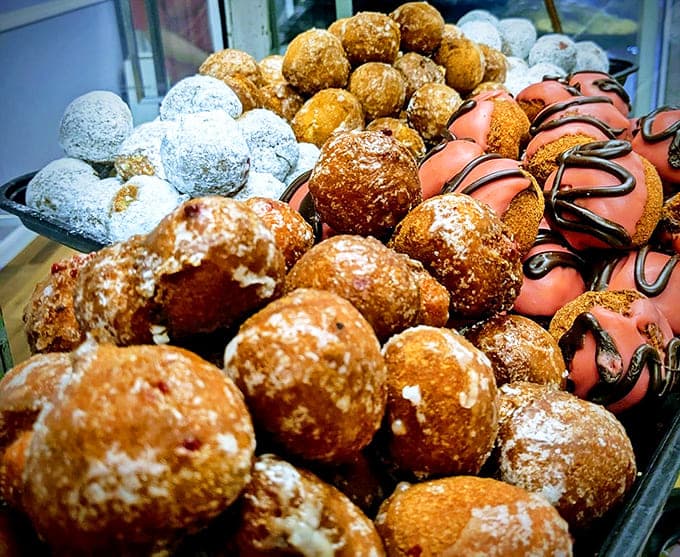 Donut holes: nature's perfect portion control, until you realize you've eaten seventeen without blinking.