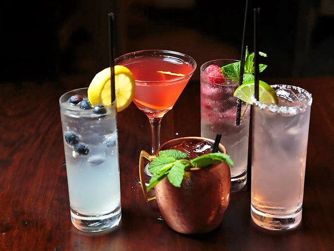 Liquid joy in various forms &ndash; from berry-bright cocktails to amber whiskey concoctions, each promising to turn an evening into an occasion.