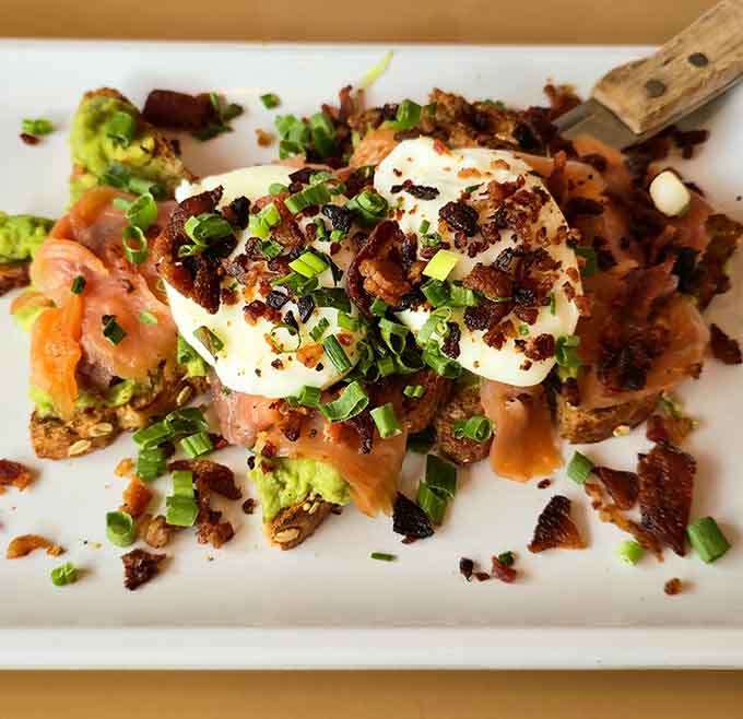 Even the avocado toast gets elevated here, proving that Elly's can handle both classic and contemporary breakfast favorites.