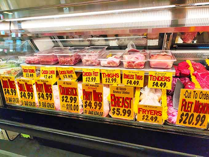 Butchers who know more about your dinner than you do, offering cuts of meat that make vegetarians question their life choices.