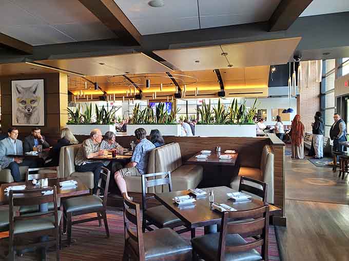 The bustling dining room filled with happy diners enjoying great food and even better company on any given evening.