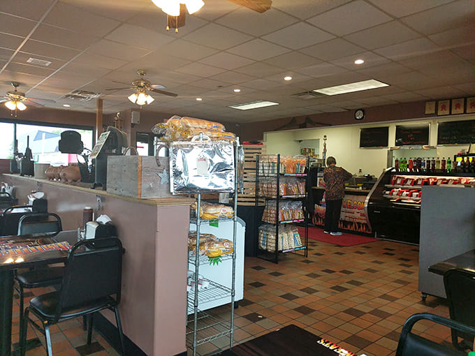 The ordering area where dreams come true and dietary restrictions go to take a nap.