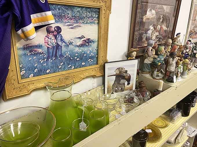 This glassware collection spans enough decades and styles to make your next dinner party look like a museum exhibit of drinking vessels.