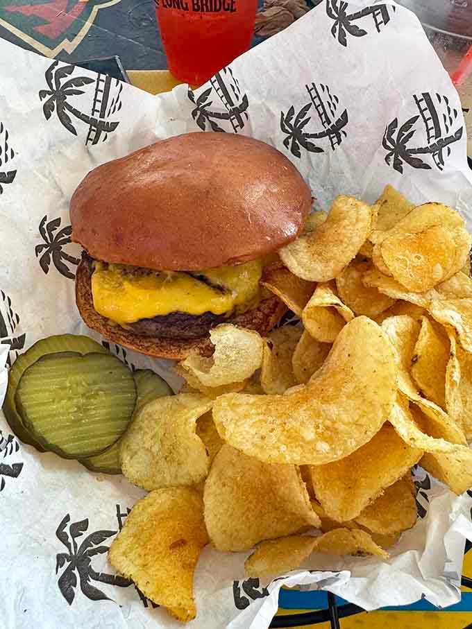 Sometimes a burger and chips hit differently, especially when they're made with this much care and quality.