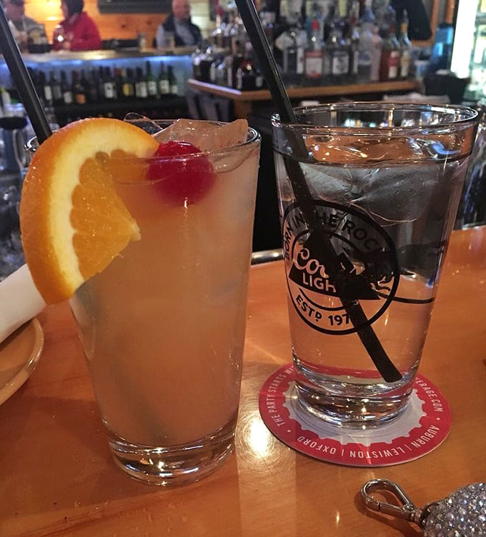 Colorful cocktails and cold beers make excellent companions for whatever deliciousness you're about to devour.