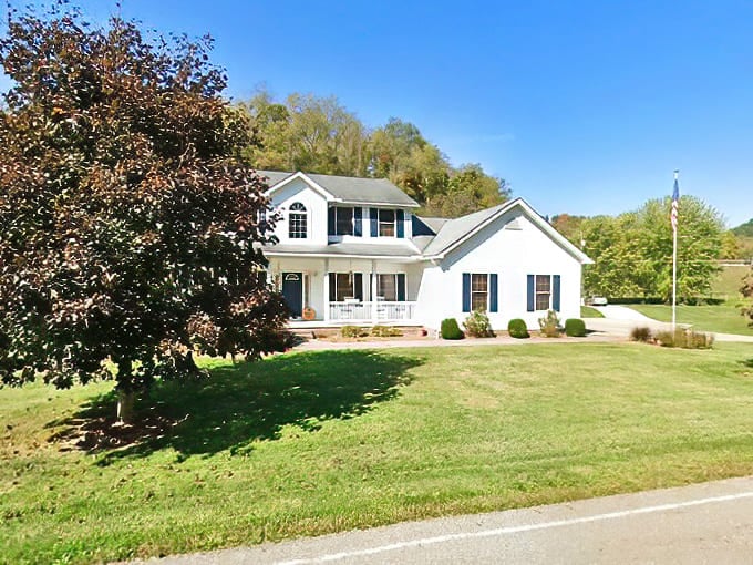 Modern homes with traditional character dot Rayland's landscape, blending contemporary comfort with small-town architectural charm.