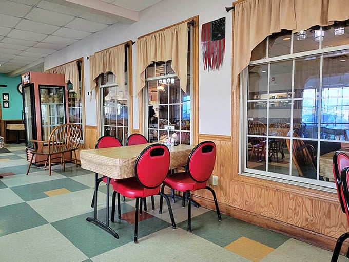 The dining room fills up faster than a movie theater on opening night, and for good reason, this is where magic happens.