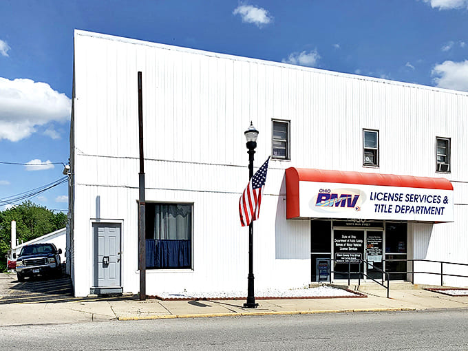 The Ohio BMV might be the only place where waiting in line comes with a side of small-town friendliness.