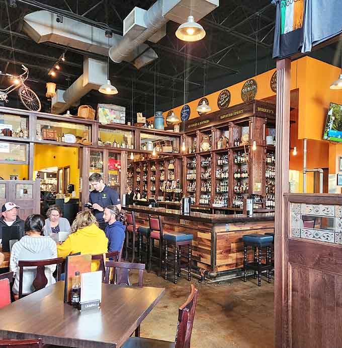 The dining room buzzes with happy conversations, wooden tables hosting everything from date nights to family celebrations with equal grace.