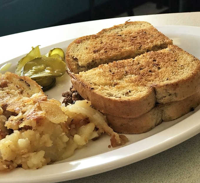 The humble patty melt &ndash; proof that bread, beef, cheese and onions, when properly introduced to heat, create something greater than their parts.