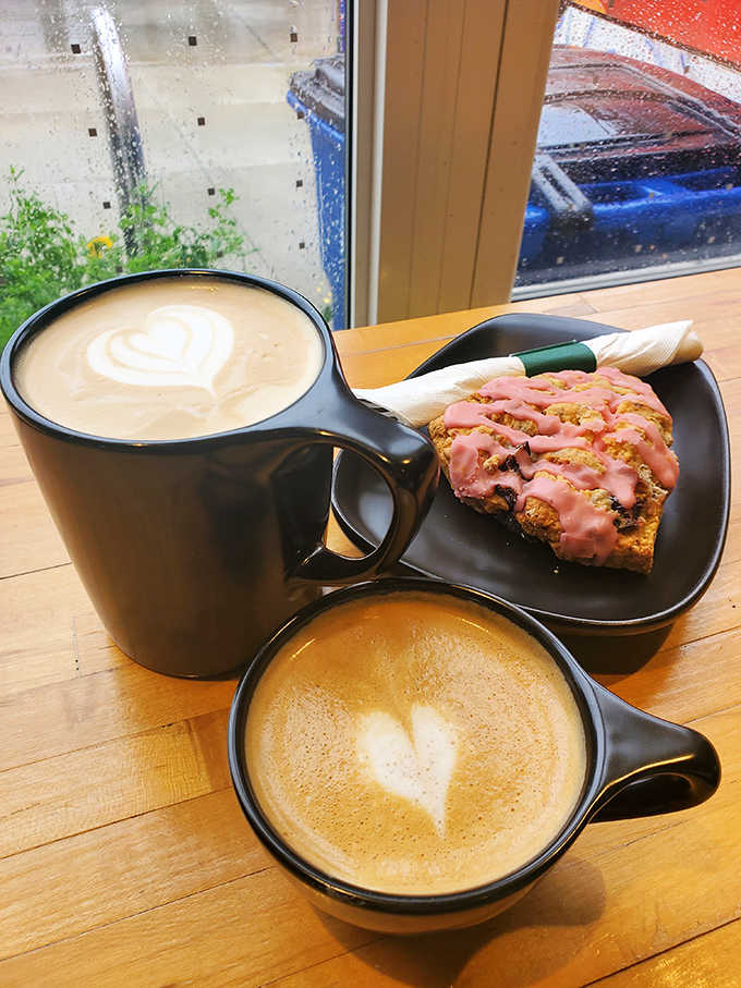 Even on rainy days, the combination of a perfectly pulled espresso and a buttery pastry transforms the ordinary into something magical.