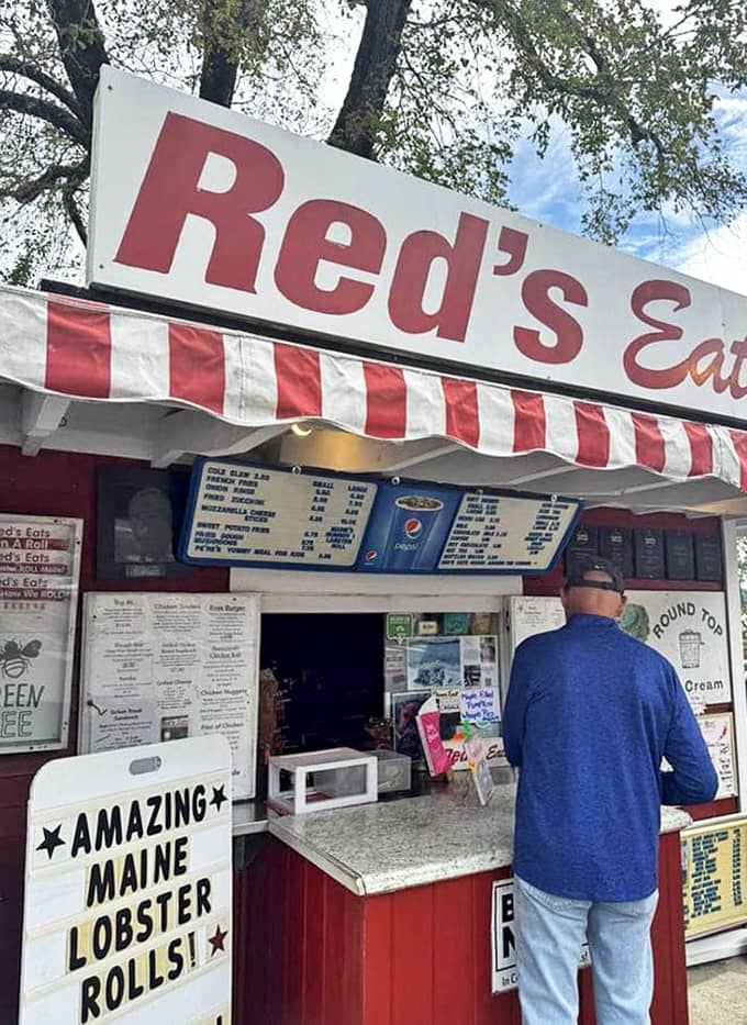 When you're ordering at Red's Eats, you're not just a customer, you're part of a tradition that spans generations of seafood lovers.