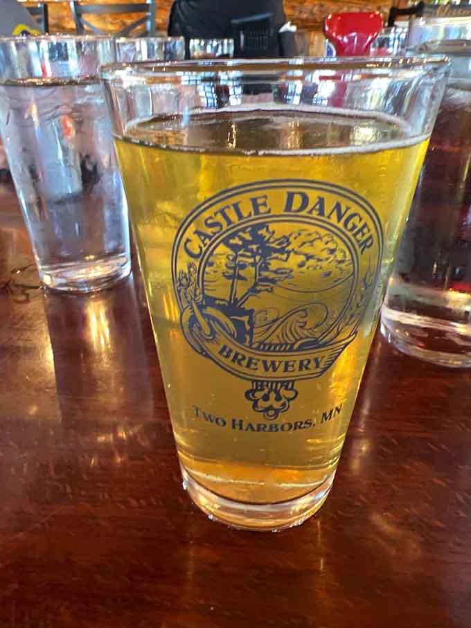 Local craft beer served cold and perfect, because great food deserves equally great beverages to wash it all down properly.