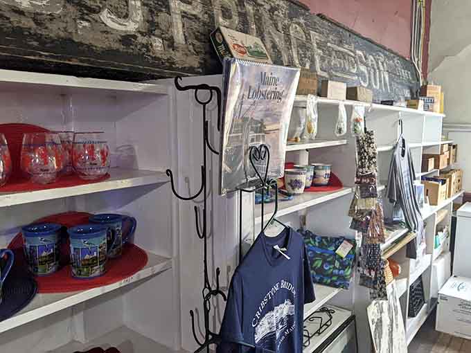 The retail section offers Maine-made treasures for when you want to take a piece of the experience home.
