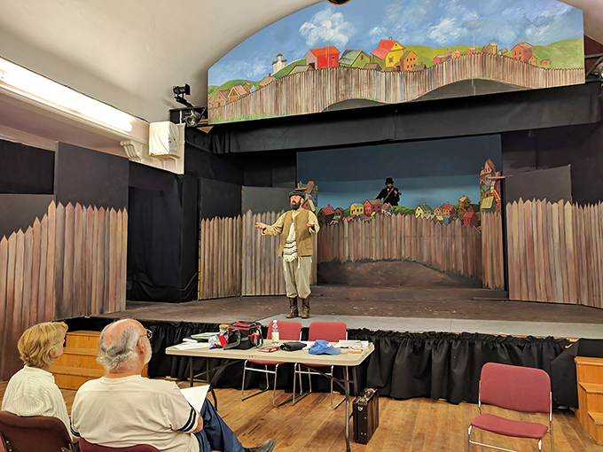 Theater magic in unexpected places &ndash; rural entertainment thrives in this intimate performance space.