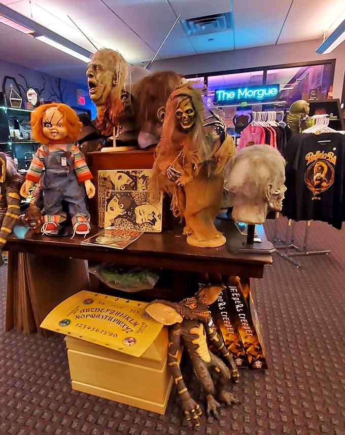 A carefully curated collection of creepy curiosities proves that one person's nightmare fuel is another person's perfect home decor.