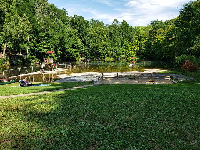 The Peninsula Quarry: Once industrial, now serene &ndash; this swimming hole represents nature's remarkable ability to reclaim and transform.