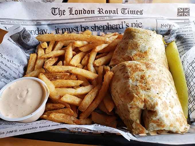 Wrapped, grilled, and stuffed with good things, this burrito delivers serious flavor in a convenient handheld package that doesn't fall apart.