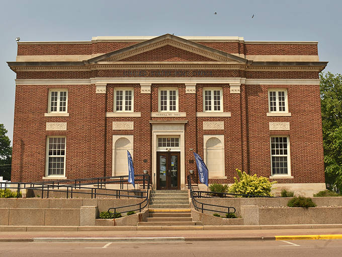 This stately brick post office building stands as an architectural reminder that some things &ndash; like community connection &ndash; never go out of style.
