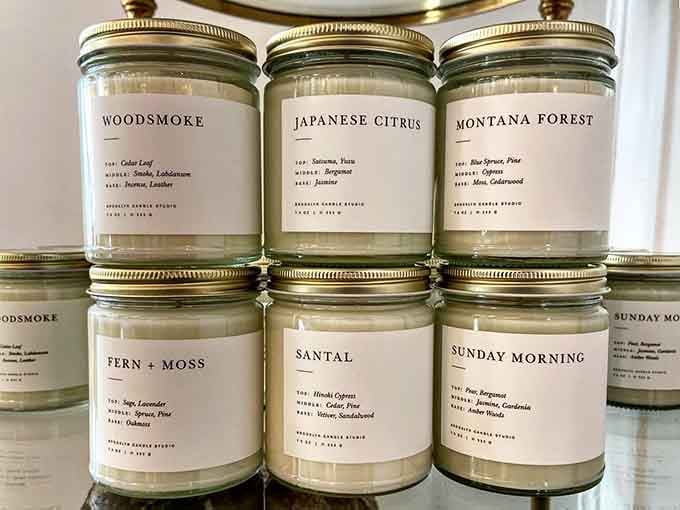 Soy-wax candles with names like Japanese Citrus and Montana Forest promise to transform your home into a sensory experience, one match strike at a time.