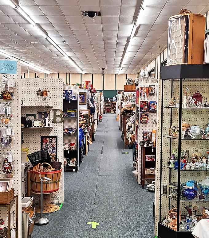 Every aisle offers a different era, a different aesthetic, and a different opportunity to find exactly what you didn't know you were looking for.