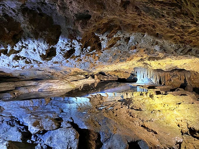 Water and time &ndash; the world's most patient artists &ndash; have sculpted this underground gallery where every formation tells a geological story.