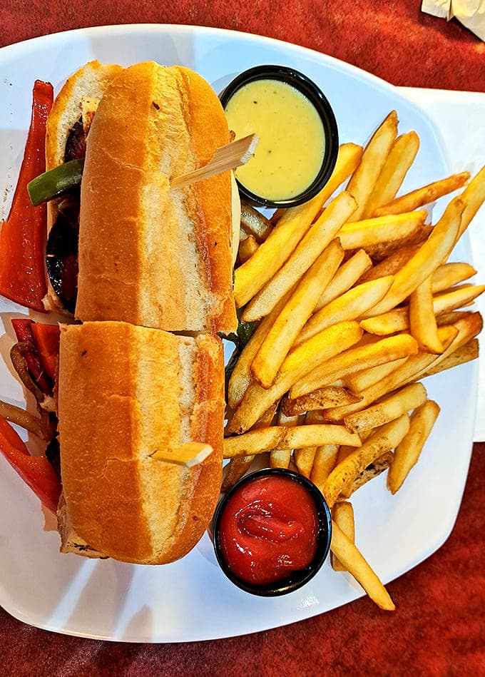 Sandwich seduction! Simple ingredients transformed into extraordinary flavors, proving that sometimes the classics just can't be improved upon.