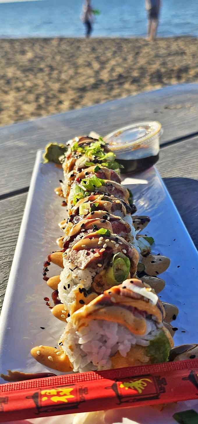 Sushi with a Lake Erie view &ndash; proof that great seafood doesn't require an ocean, just passionate chefs who know their way around fish.