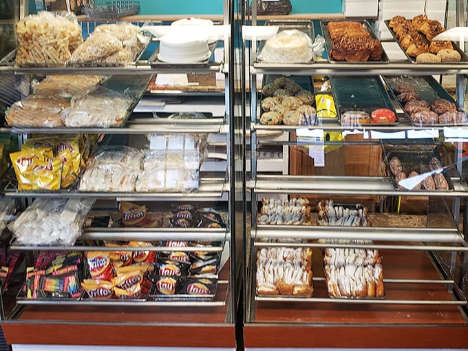 Behind the scenes in the kitchen, trays of freshly baked cookies cool on racks, filling the air with an aroma that should be bottled and sold as perfume.