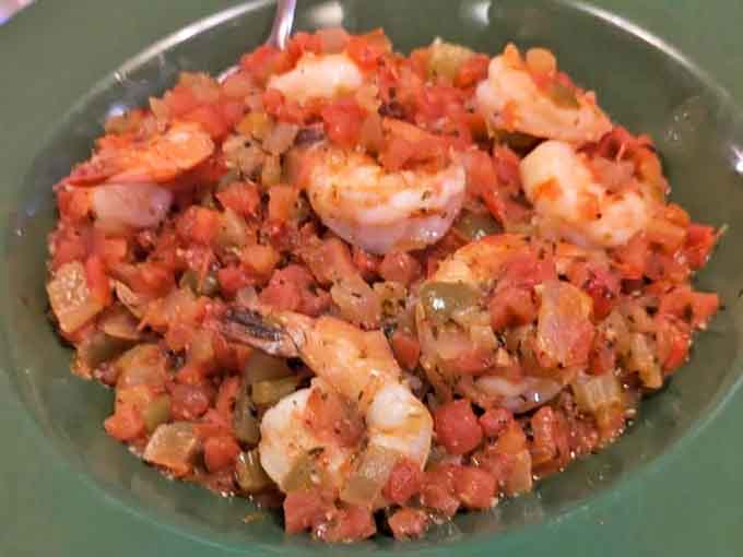 A colorful medley where vegetables and shrimp mingle like old friends at a backyard party—simple, honest food that delivers big flavor.