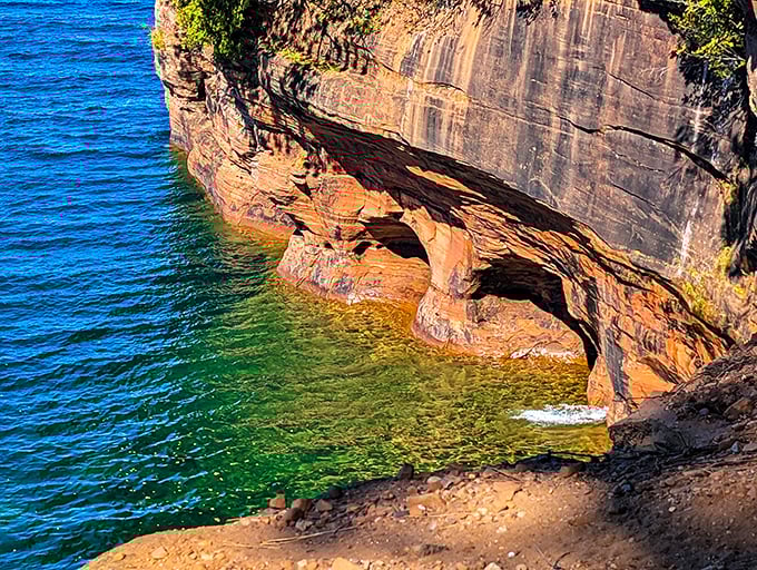 Nature's own ice palace! These Lake Superior caves transform into a frozen wonderland that would make Elsa jealous.