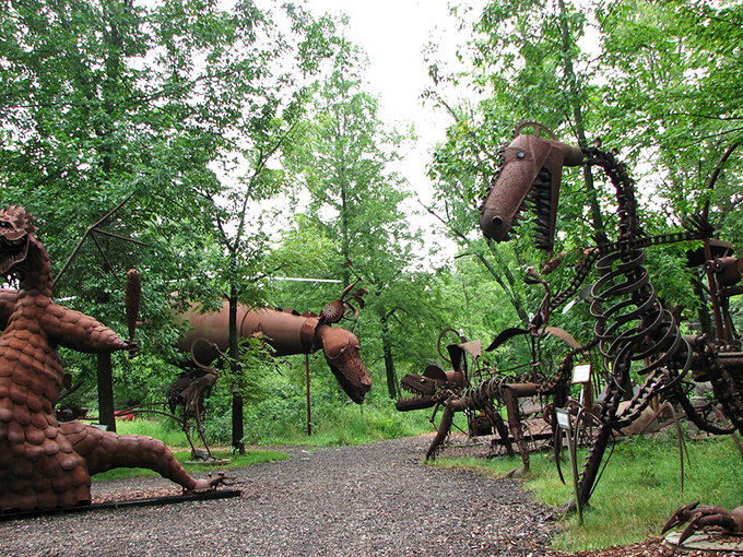 Who needs genetic engineering when you've got a welding torch? These metal monsters bring new meaning to the phrase "rust in peace."