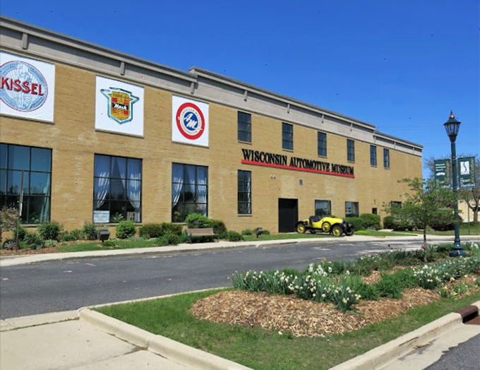 Chrome sweet chrome! This collection of vintage autos is like a Hot Wheels set come to life.