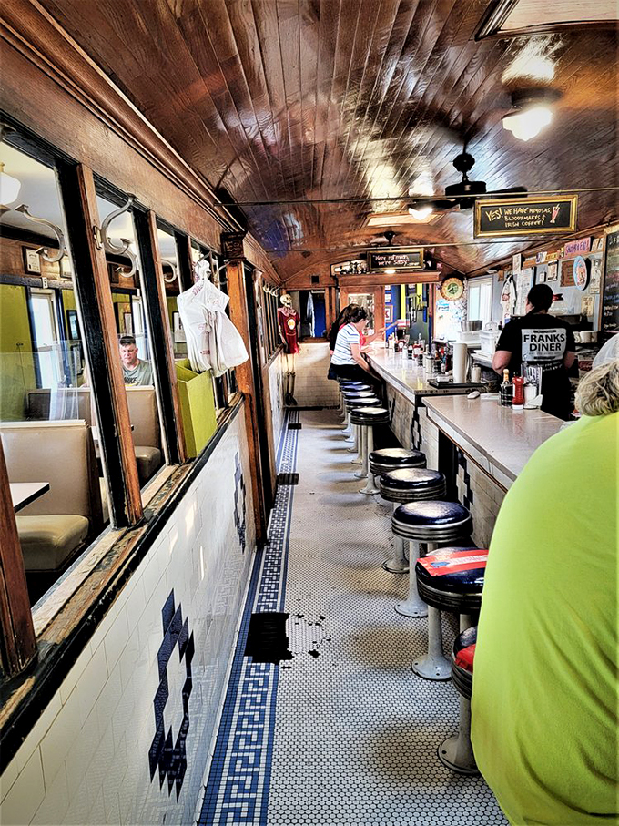 Where history meets hunger. Squeeze into this tiny diner for a big taste of Americana and even bigger portions!