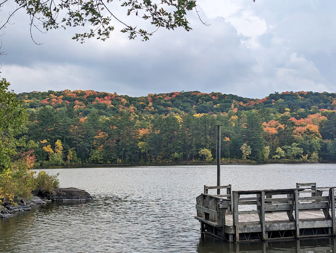 Potholes in rock tell tales of ancient rivers. It's nature's version of connect-the-dots, played out over millions of years.