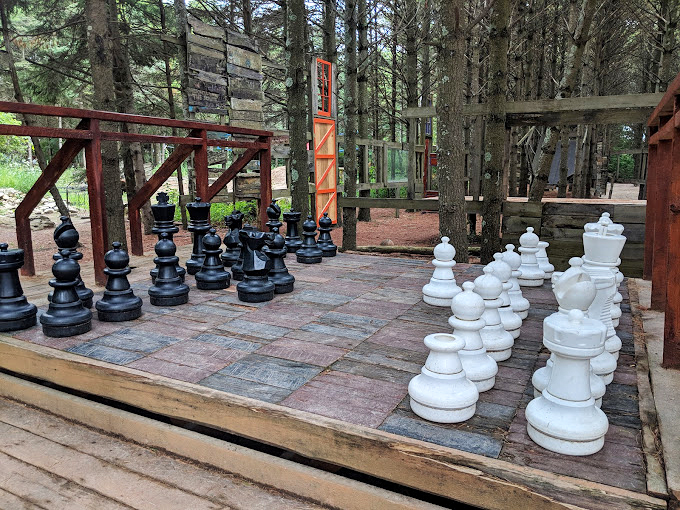 Forget fast food, this is fun food! Where else can you watch your burger chug its way to you on a miniature railway?