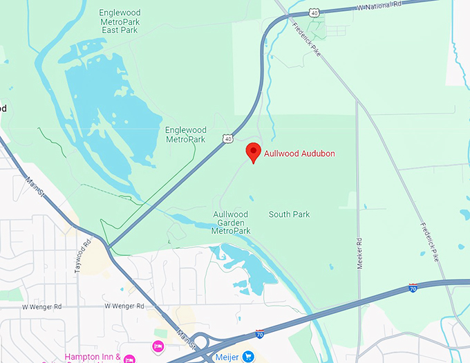 aullwood audubon center and farm 10 map