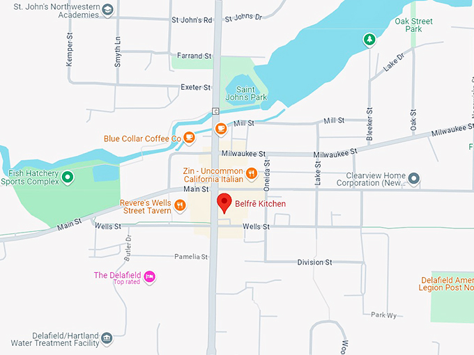 belfrē kitchen 10 map