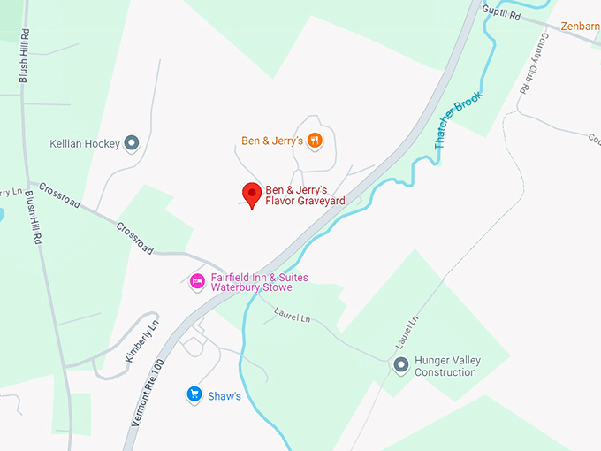 ben & jerry&rsquo;s ice cream graveyard 10 map