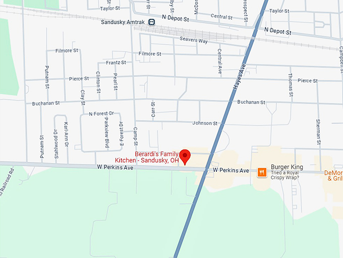 berardi's family kitchen 10 map