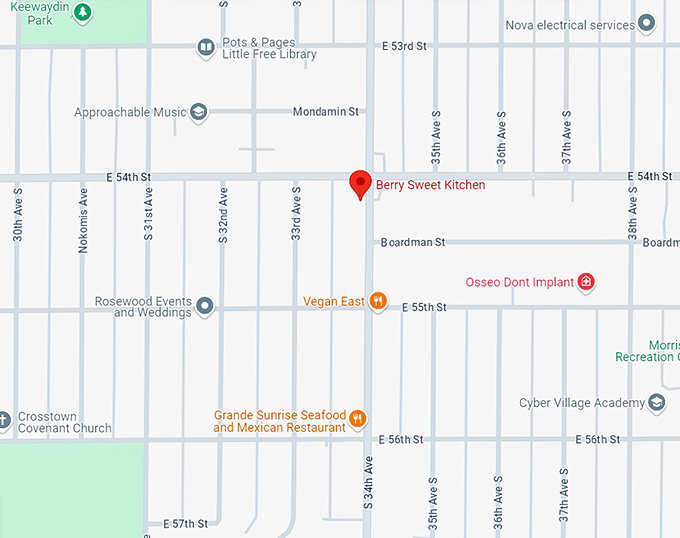 berry sweet kitchen 10 map